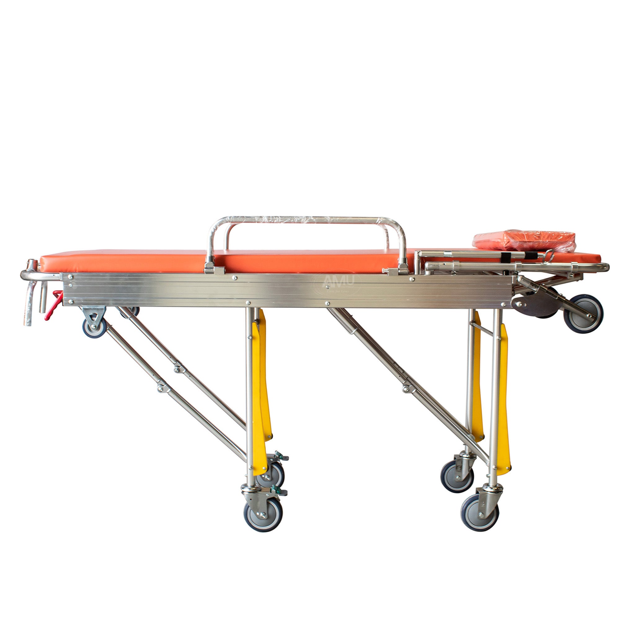 Automatic Loading Stretcher – Orange – ABRONN MEDICAL