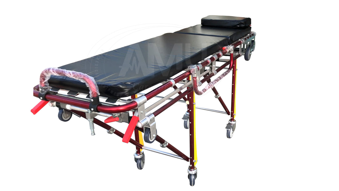 Automatic Loading Stretcher black – Abronn Medical Units UK Ltd.