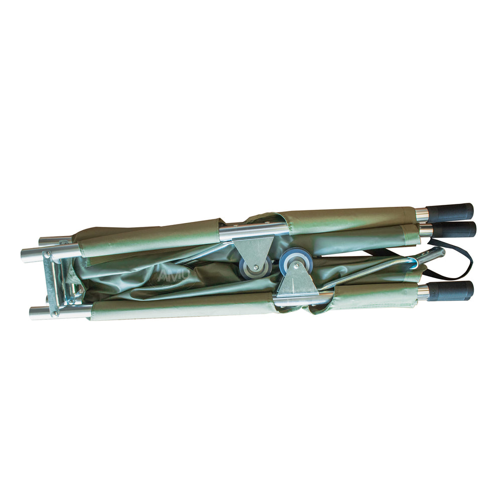 Foldable Stretcher with Wheels,and carry case Green. – Abronn Medical ...