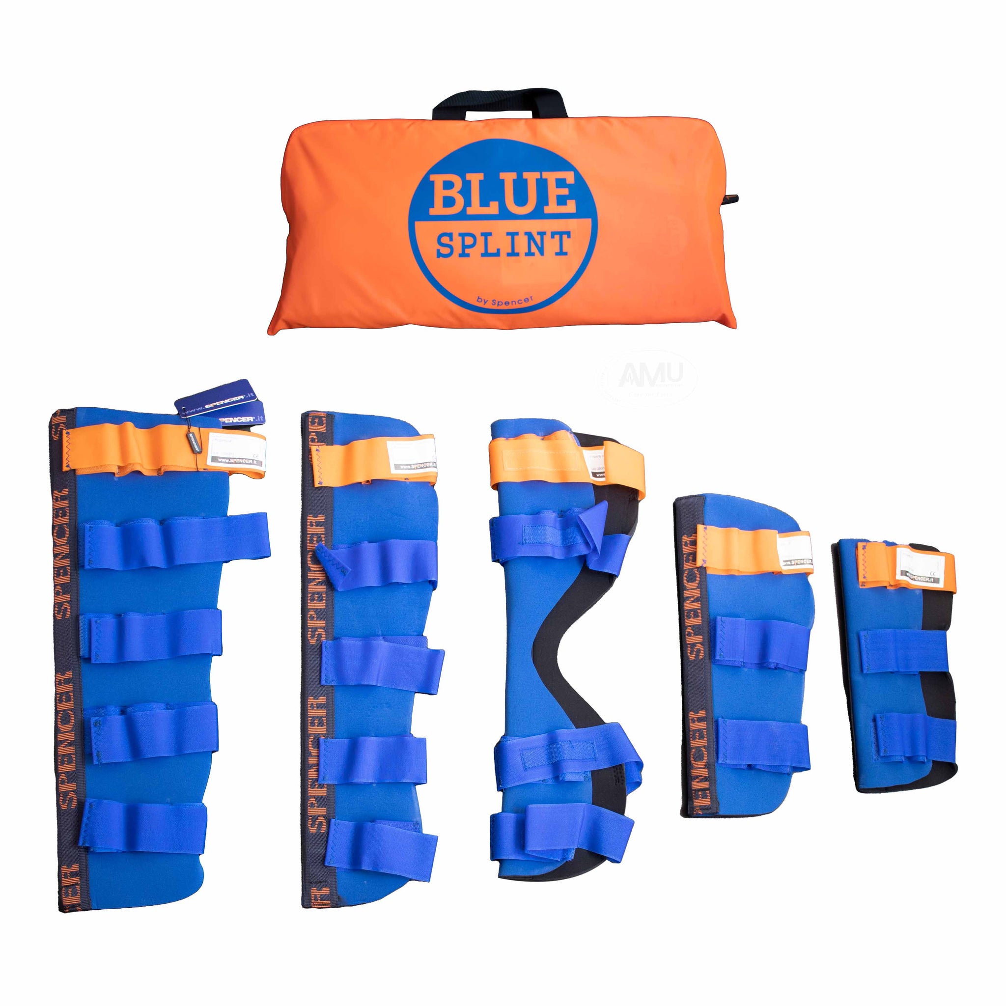 Spencer Rigid Splints with Flexible Internal Structure (BLU SPLINT) wi ...