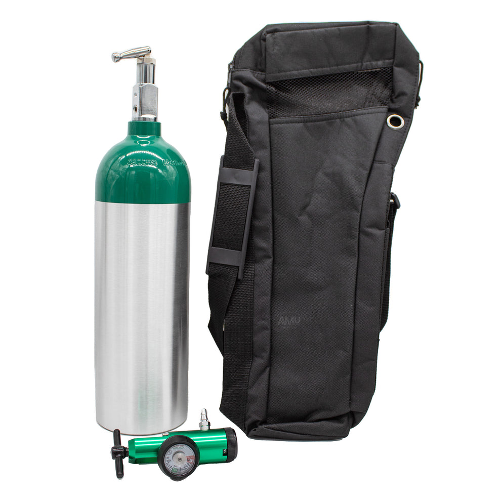 Portable Aluminium Oxygen Cylinder with Bag – Abronn Medical Units UK Ltd.