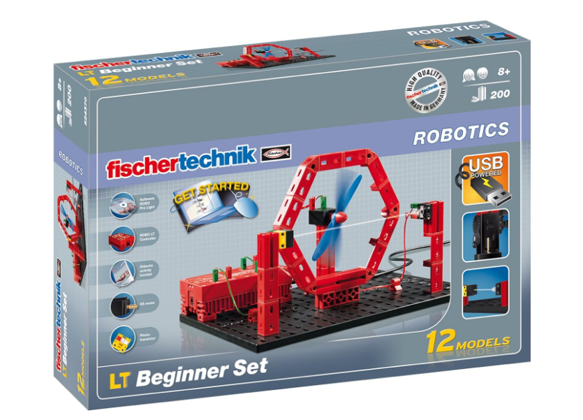 Fischertechnik Education Robotics: LT Beginner - 12 models USB powered ...